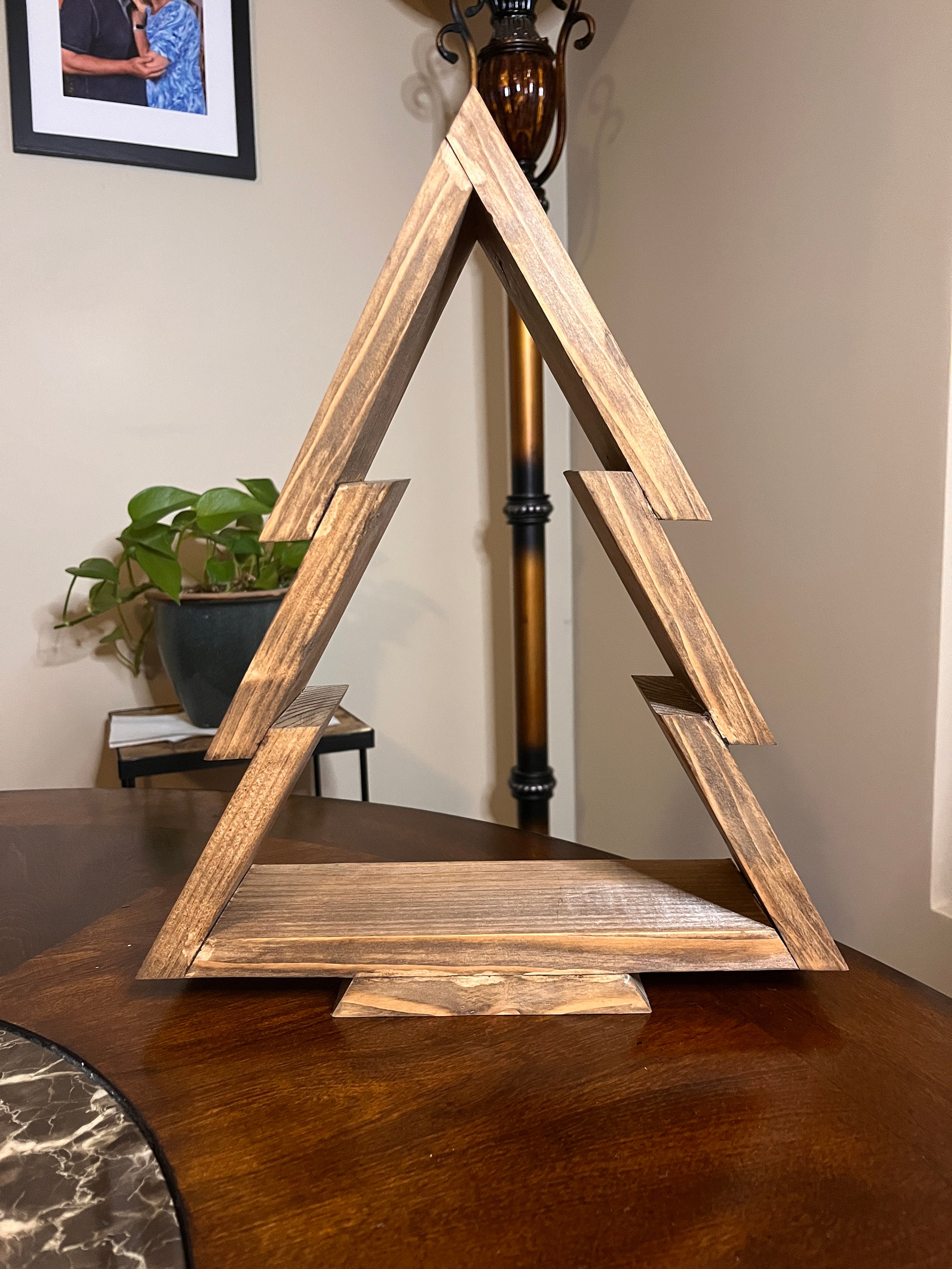 Hand Made Wooden Christmas Tree - Etsy