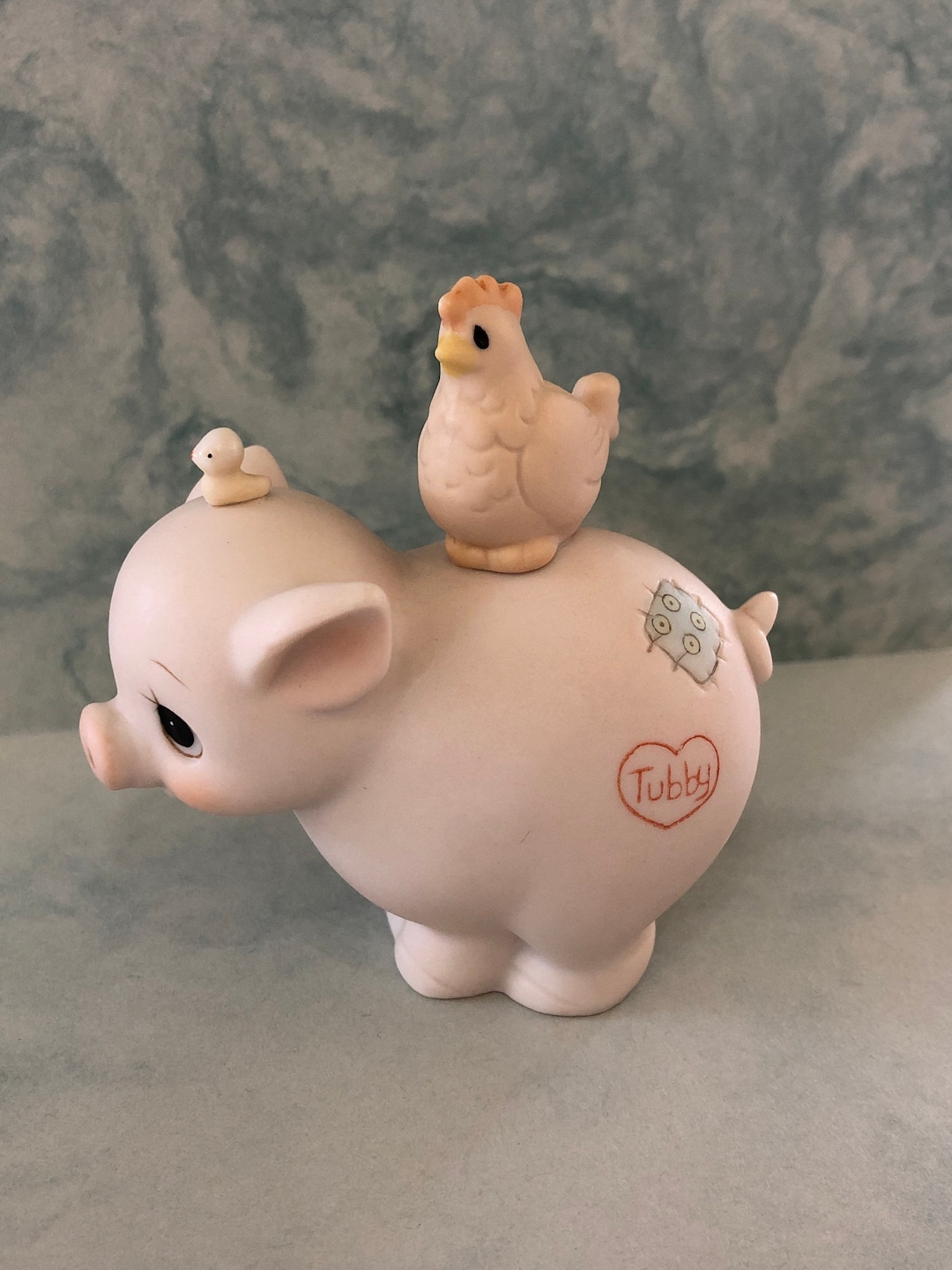 Precious Moments Figurine- Tubby’s First Christmas - Etsy