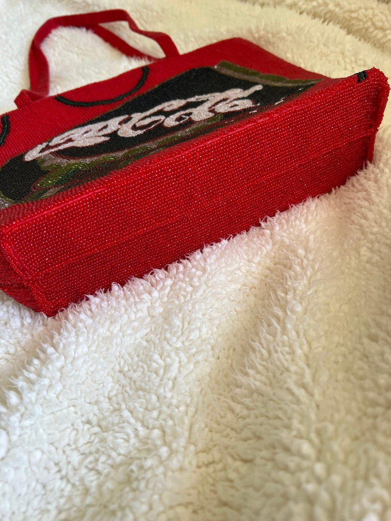 Sac à main vintage Beaded Coca Cola - Etsy France