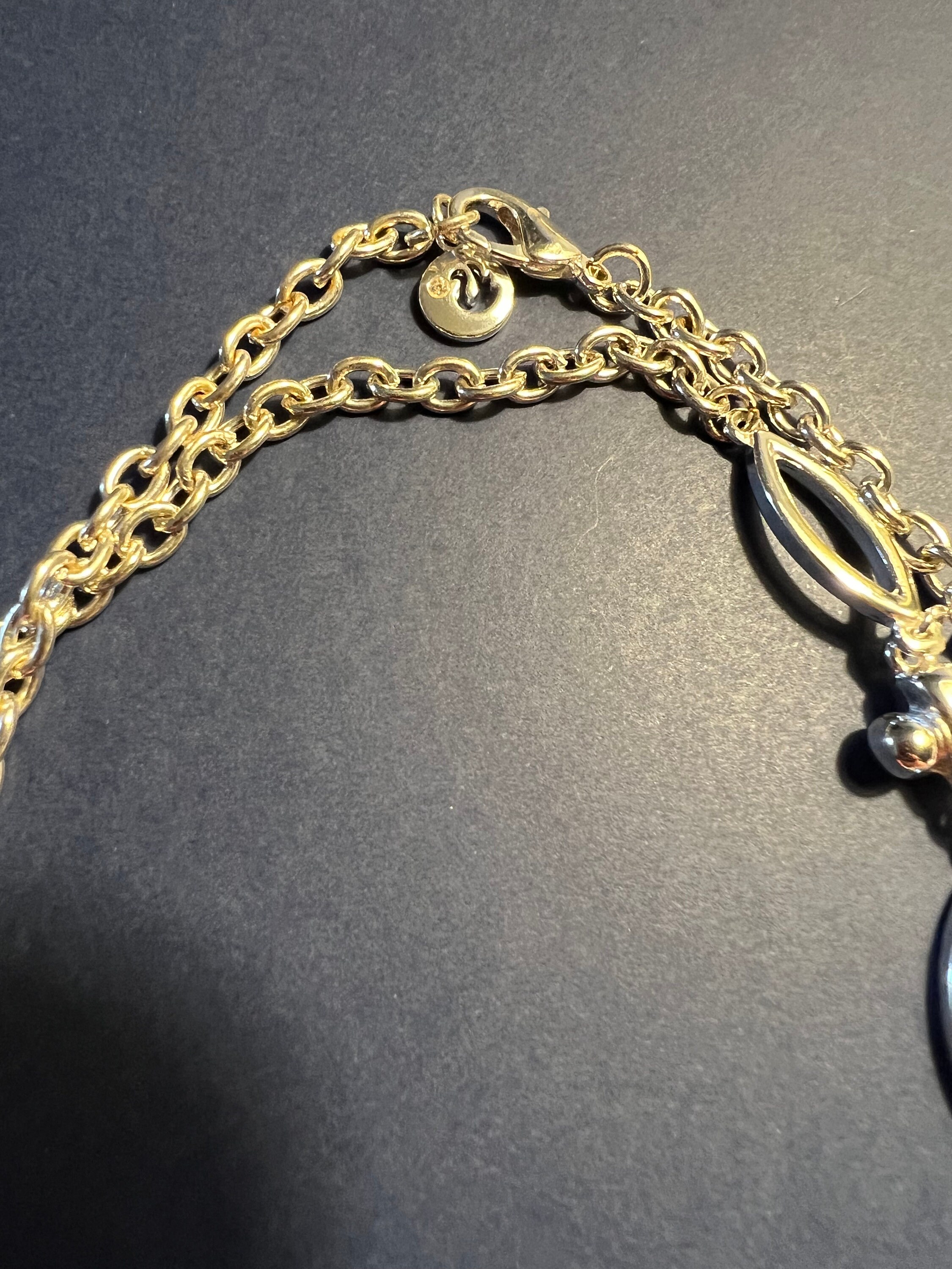 Swarovski Silver Tone 36 Inch Chain Necklace - Etsy