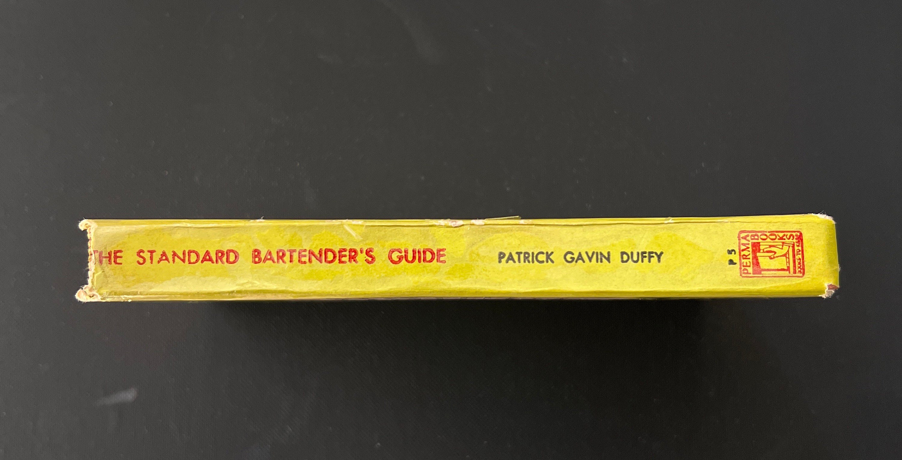 1940s the Standard Bartenders Guide by Patrick Gavin Duffy - Etsy
