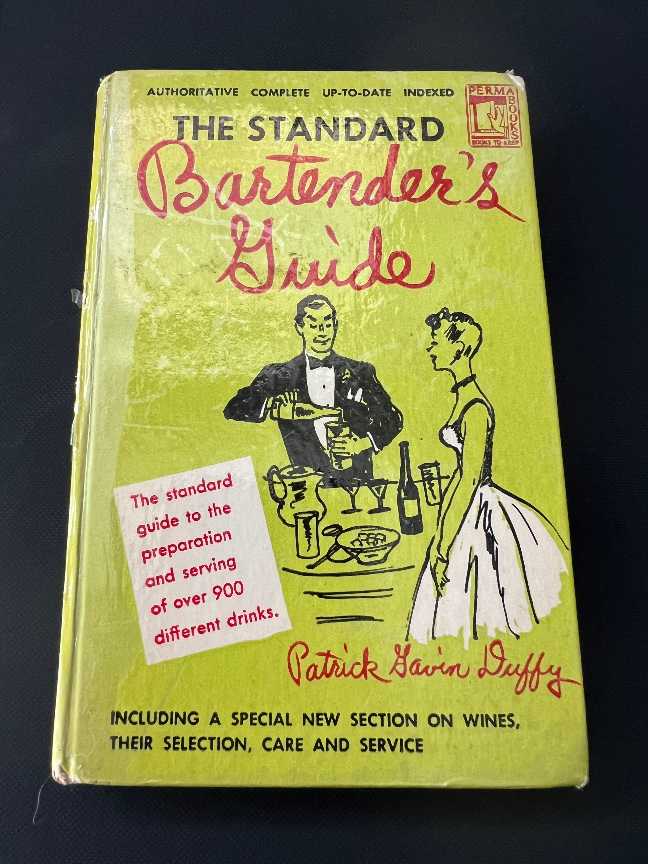 1940s the Standard Bartender’s Guide by Patrick Gavin Duffy - Etsy