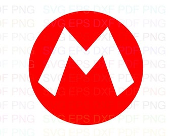 Super Mario Logo | Etsy