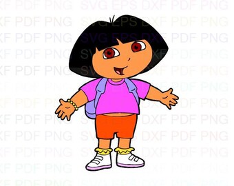 Dora Svg File | Etsy