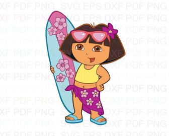 Dora and Friends Svg | Etsy