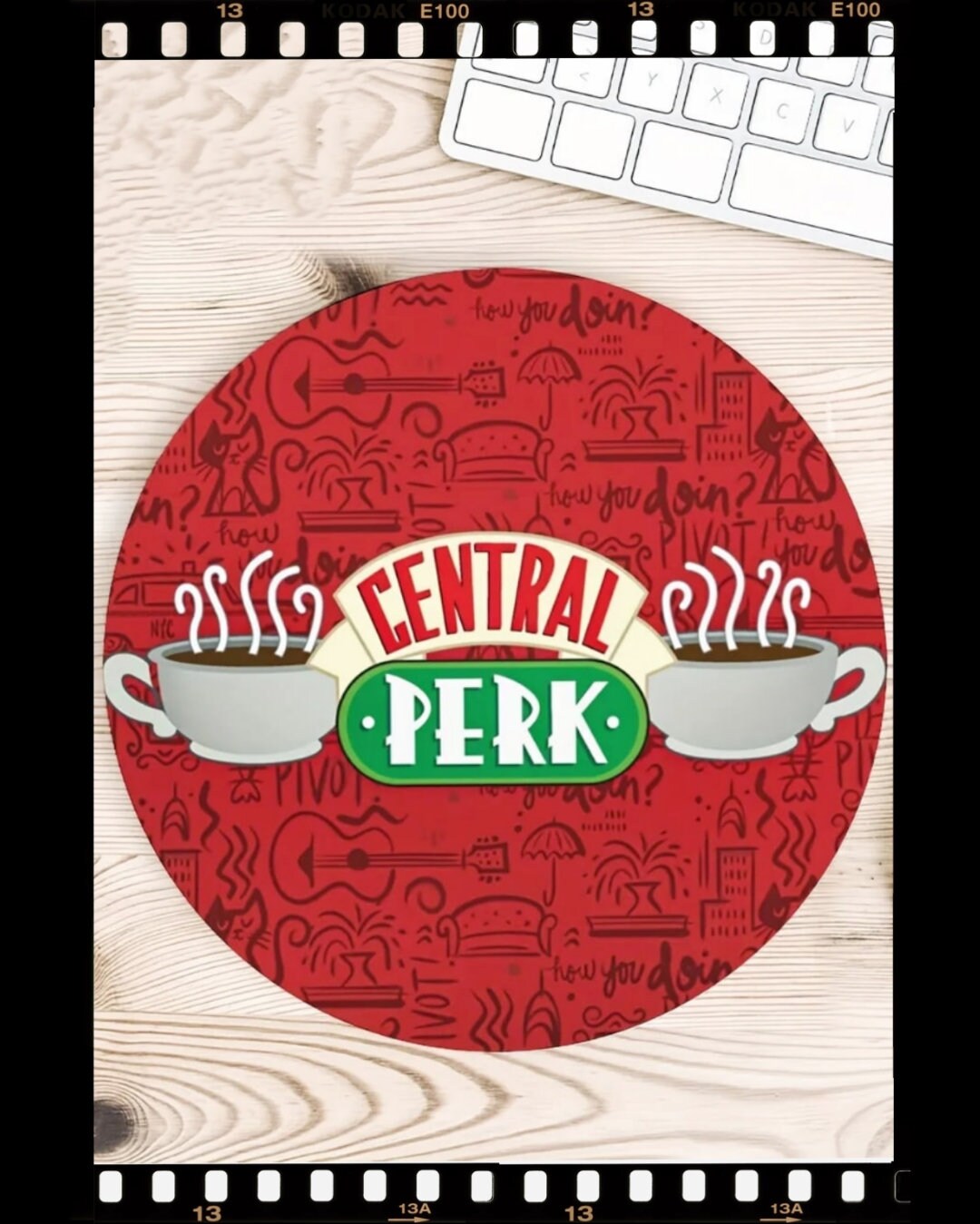 Mouse Pad, Central Perk, Central Perk Mouse Pad, Friends, Computer ...