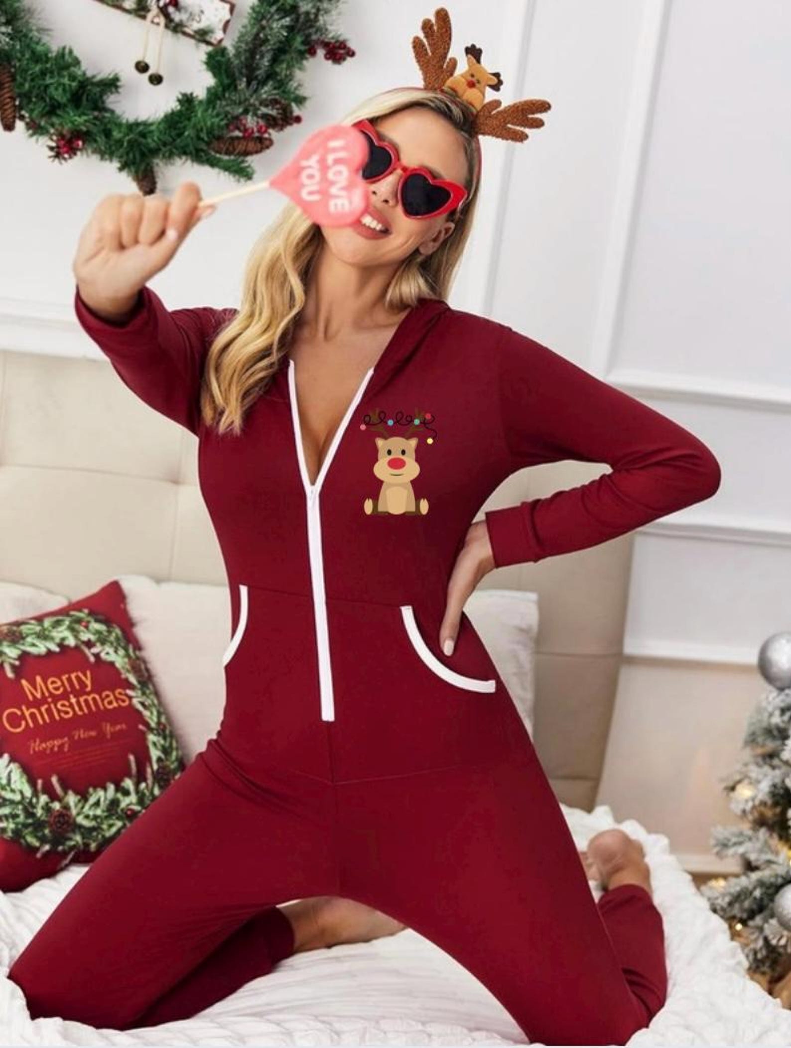 Adult Christmas Romper, Adult Jumpsuit, Adult Romper, Christmas ...