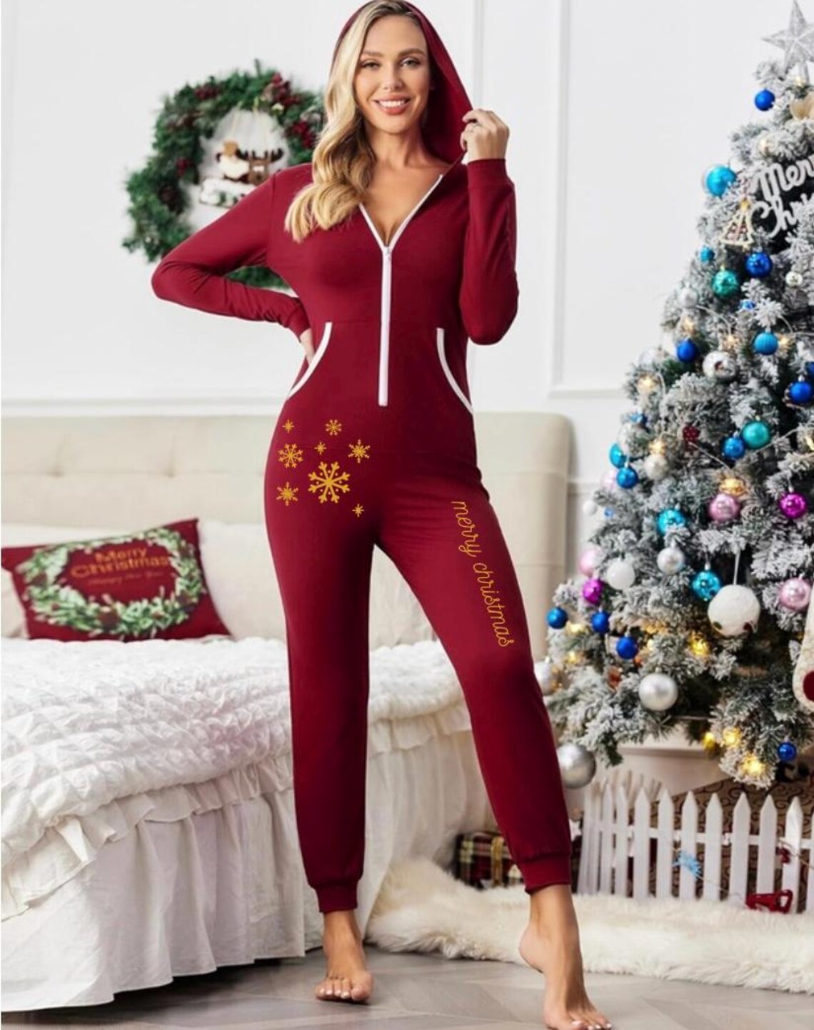 Adult Christmas Romper, Adult Jumpsuit, Adult Romper, Christmas ...