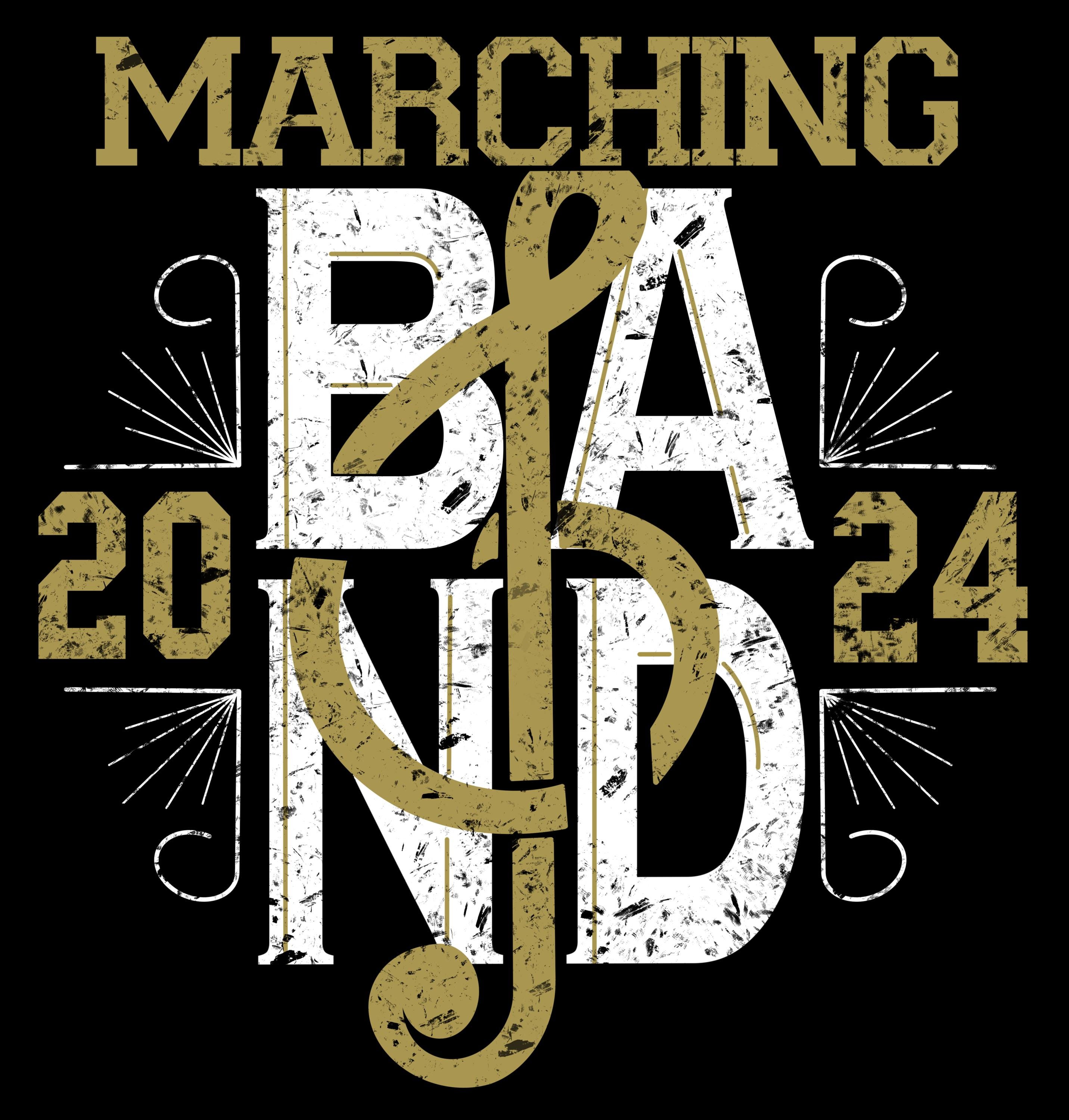 Marching Band 2024, Heat Tranfer, Ready to Press T-shirt for DTF - Etsy