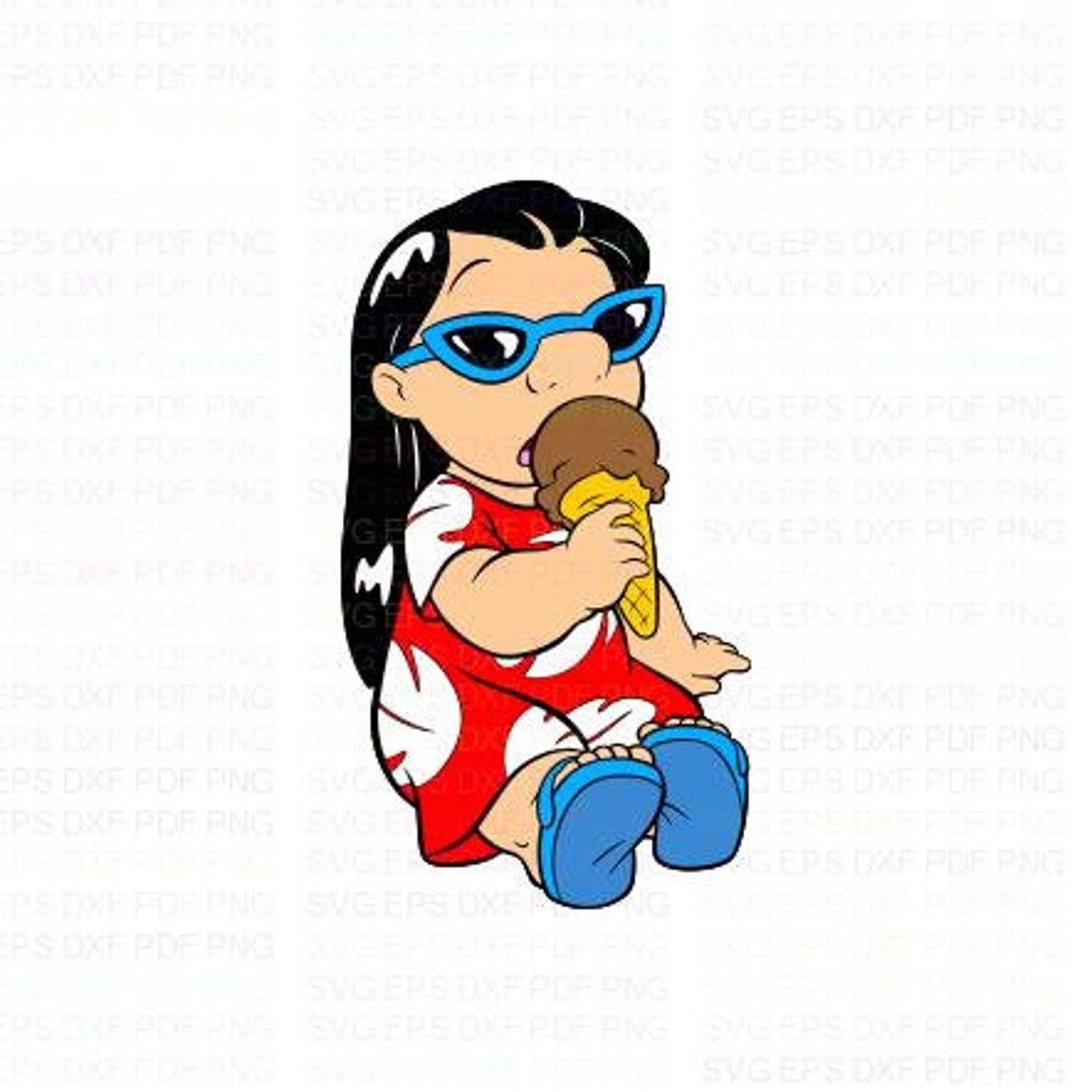 Lilo_ice_cream_lilo_and_stitch - Etsy