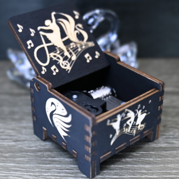 Swan Box - Etsy