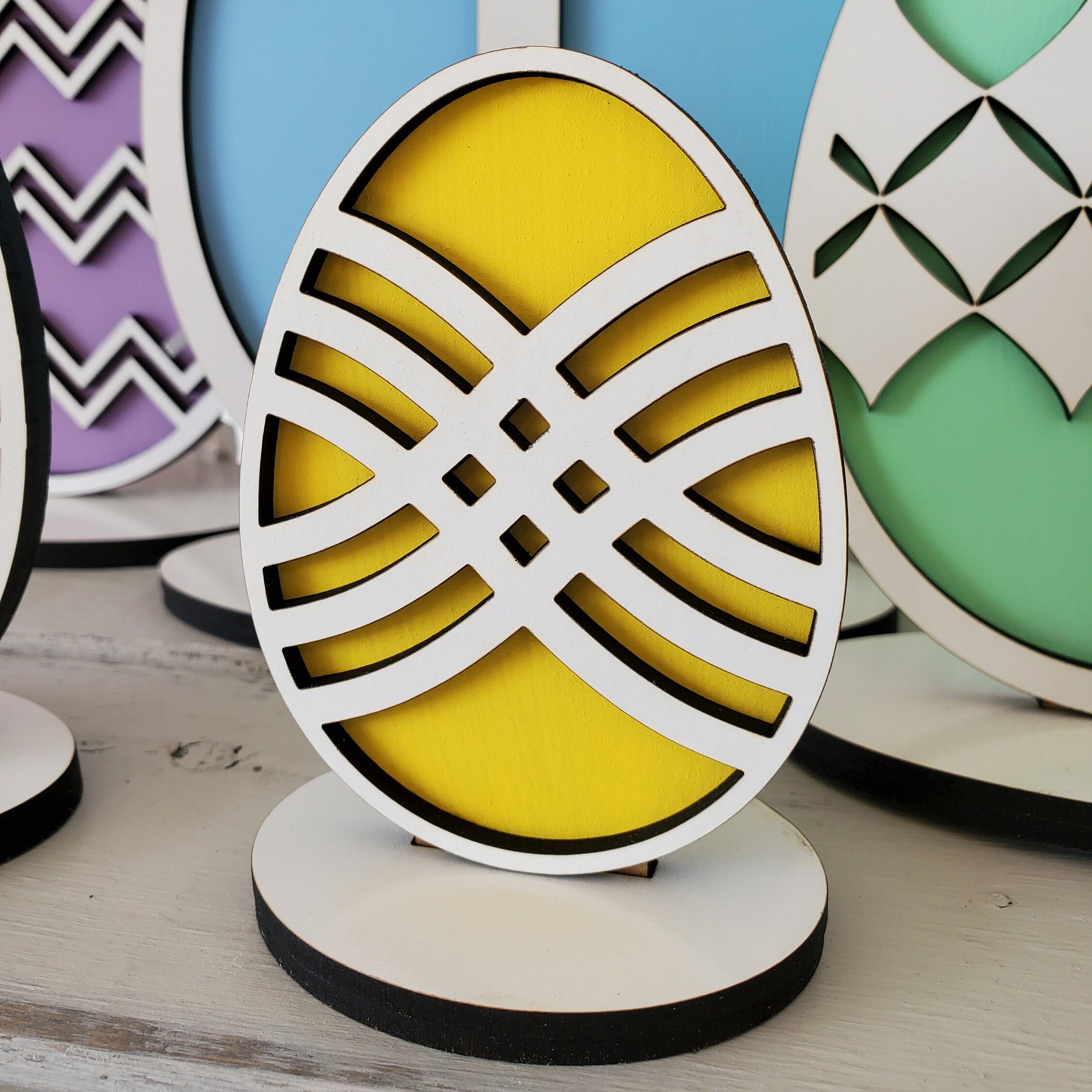 Layered Easter Egg SVG Digital Download Only | Etsy