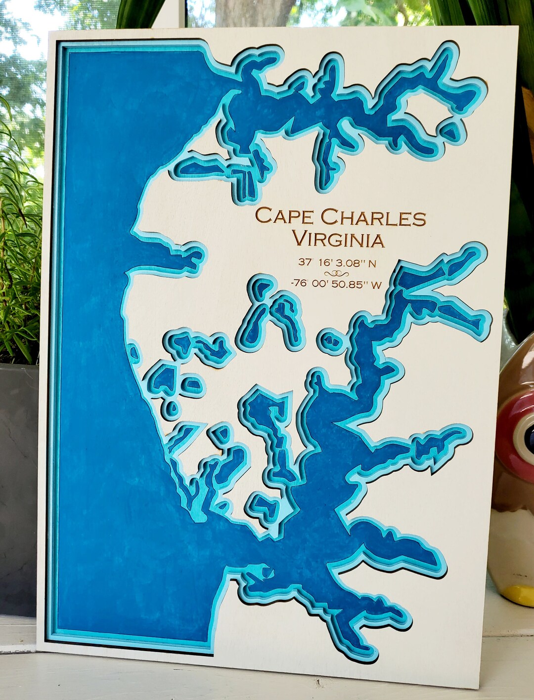Cape Charles Layered Sign - Etsy
