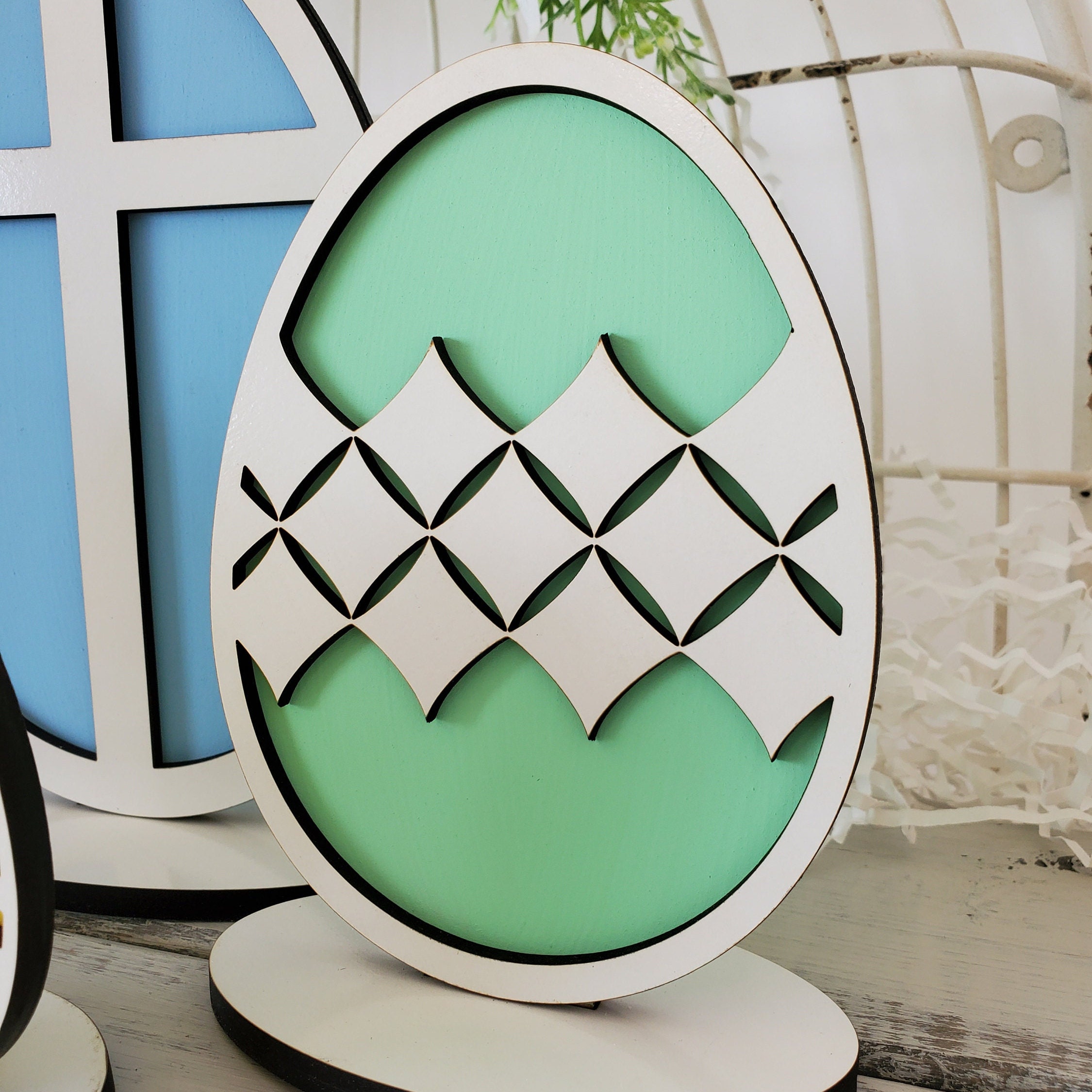 Layered Easter Egg SVG Digital Download Only | Etsy