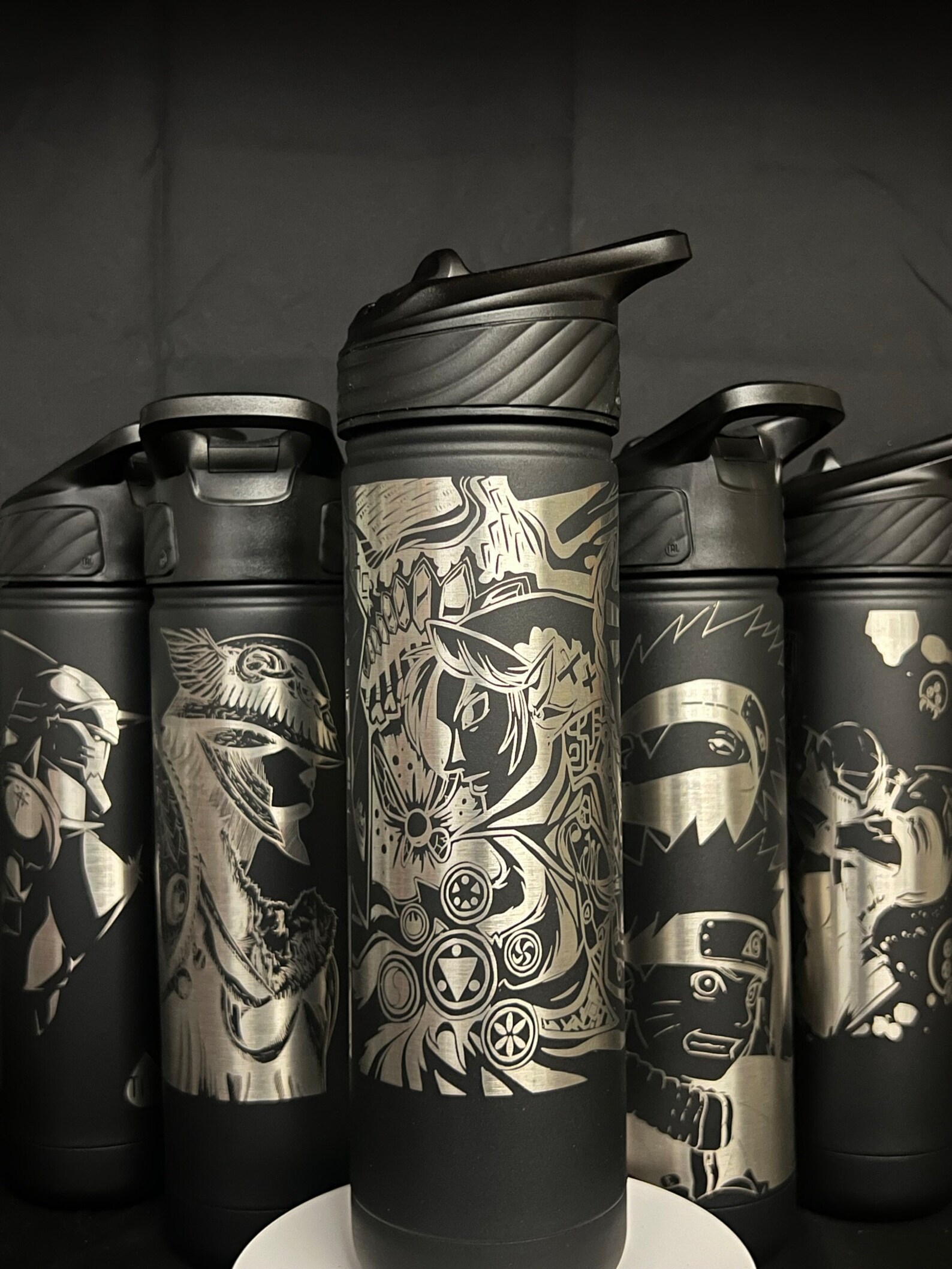 Princess and Hero - Laser Engraved Water Bottle - - Etsy