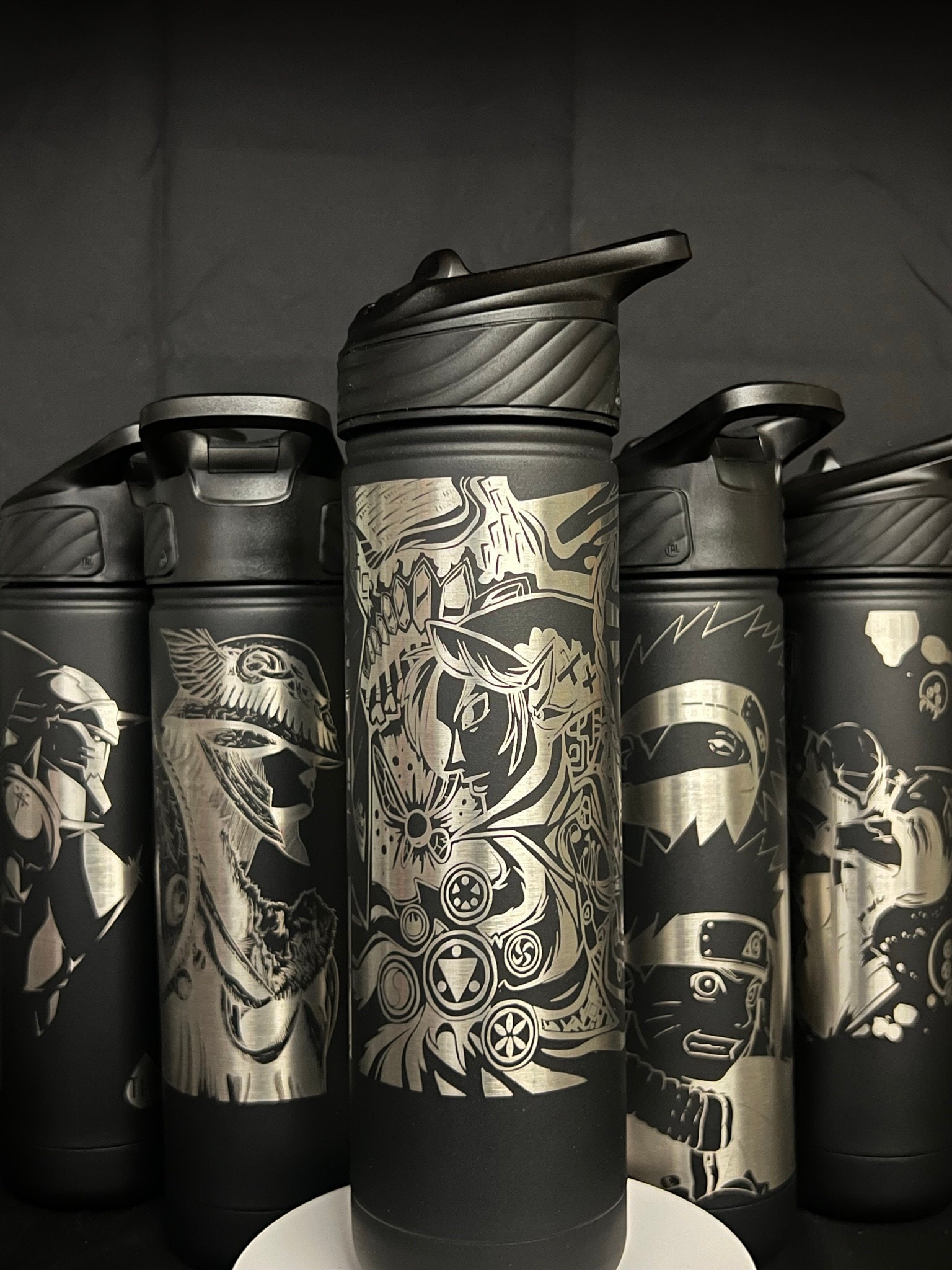 Princess and Hero - Laser Engraved Water Bottle - - Etsy