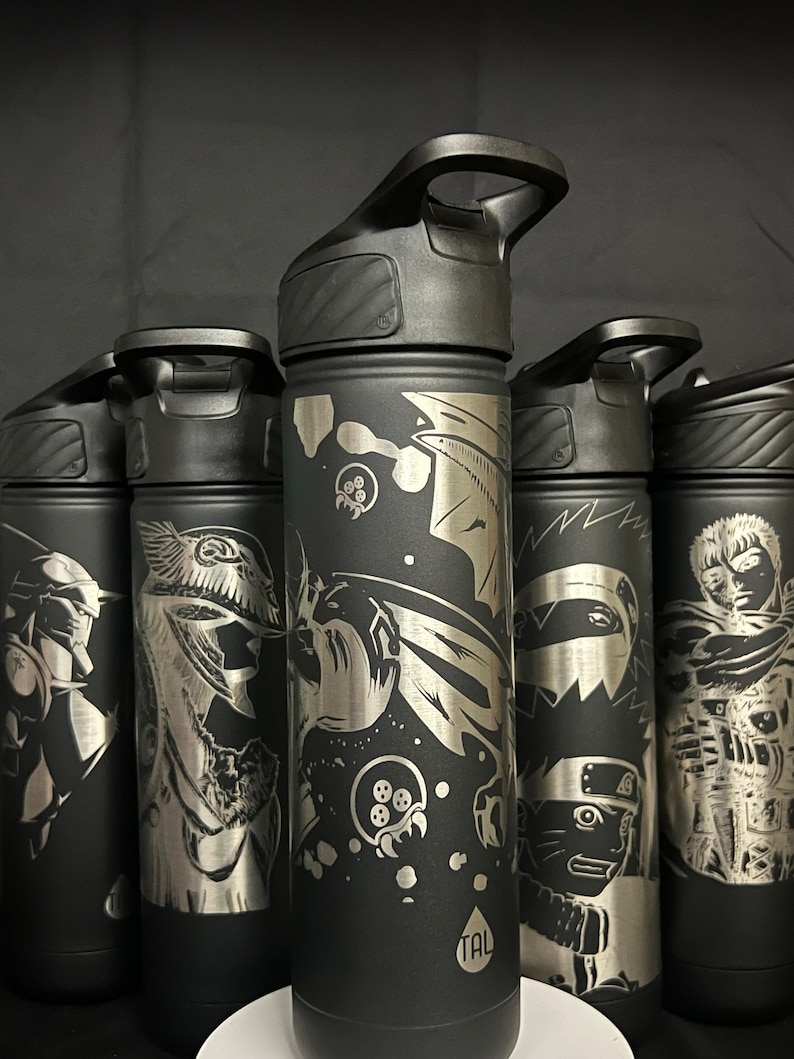 Hunter Vs Prey Laser Engraved Water Bottle - Etsy