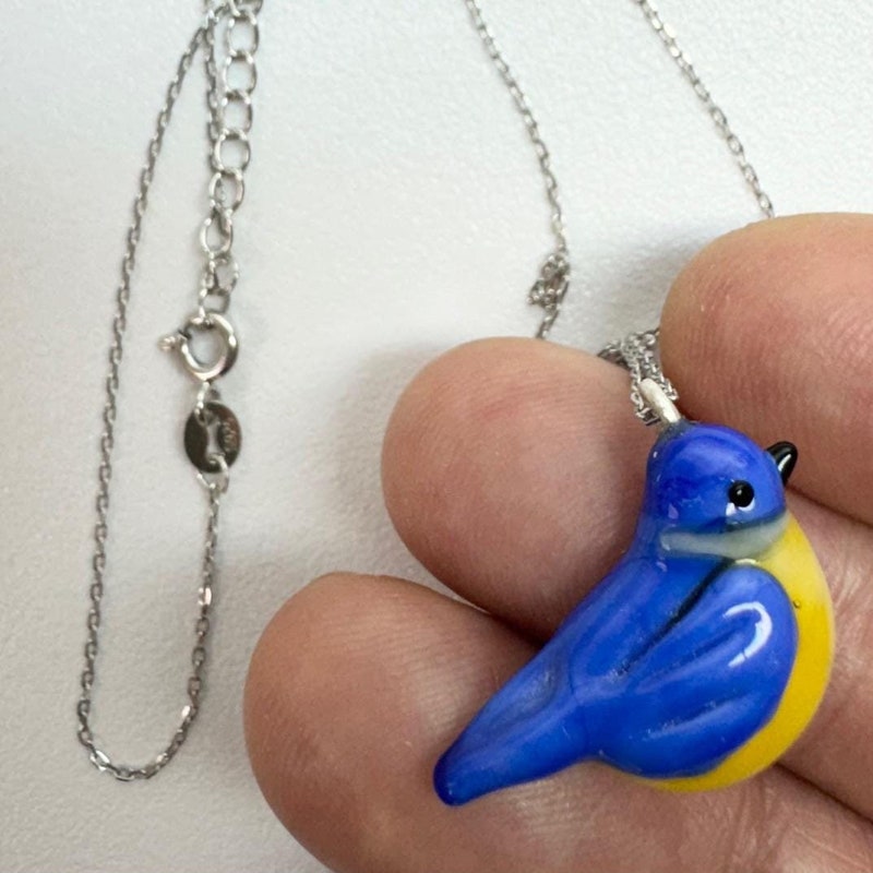 Bluebird Necklace - Etsy