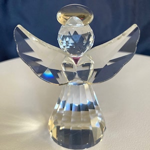 Crystal Angel With Heart - Etsy