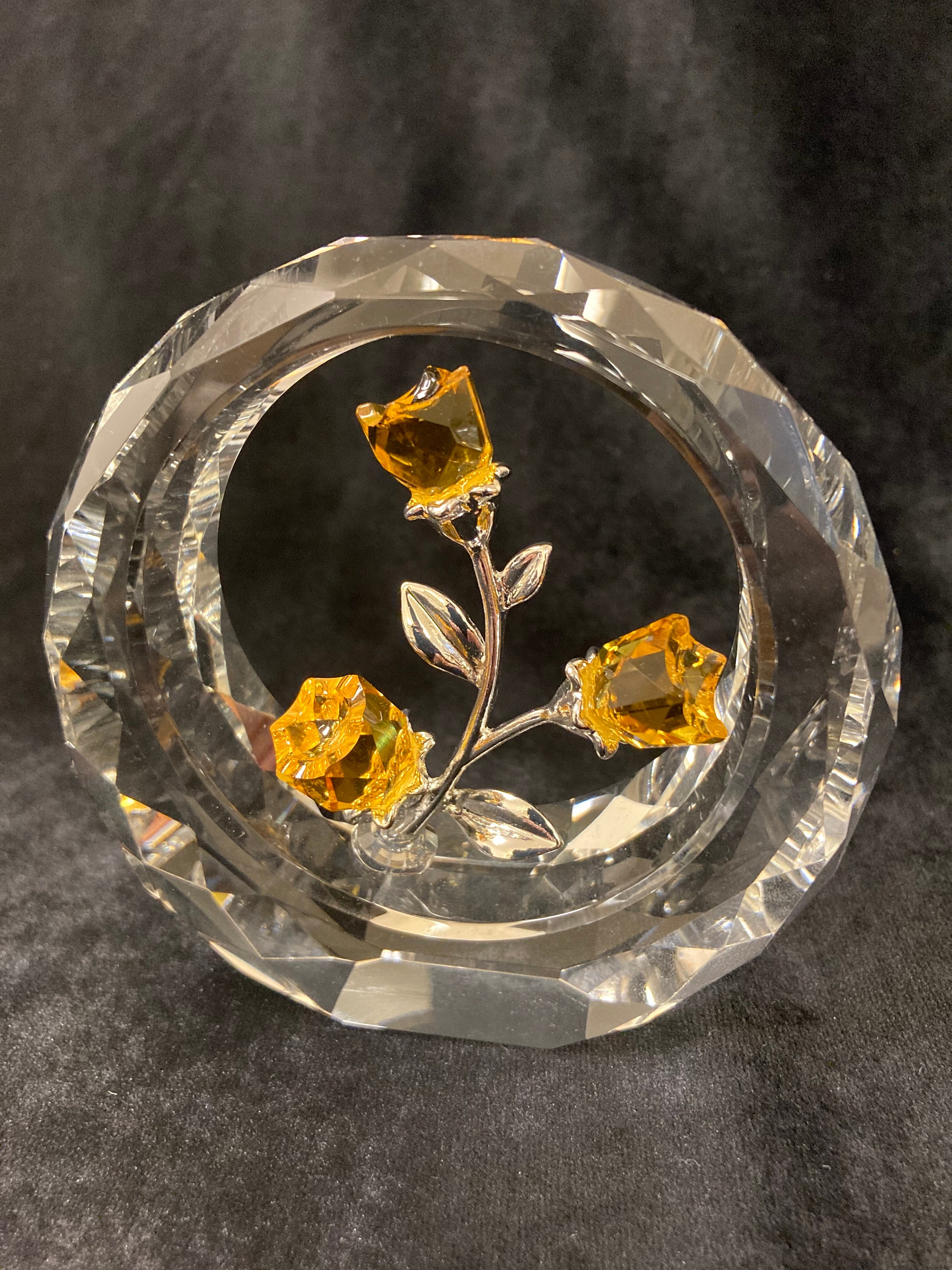Crystal Rose Yellow - Etsy