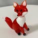 Red Fox, Hand Blown Art Glass - Etsy