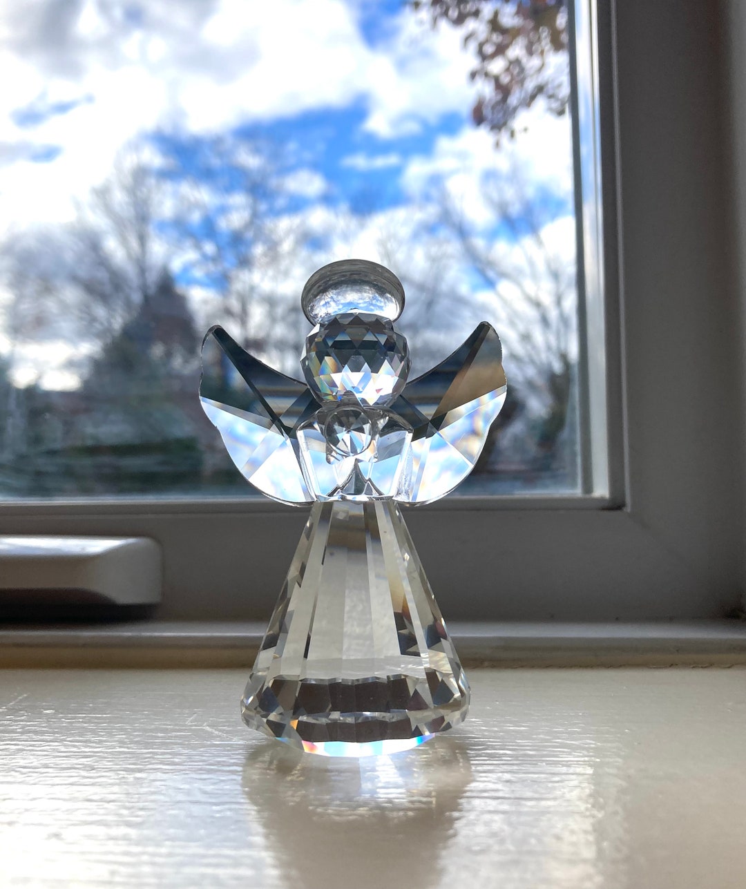 Crystal Angel 3.5inch - Etsy