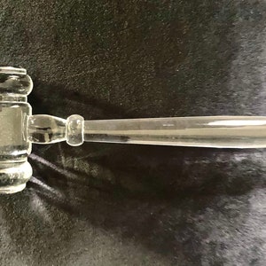 Hand Cut Crystal Gavel, Law Graduation Gift - Etsy