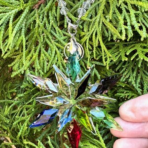 Crystal Snowflake 3.25 Inch Multicolor - Etsy