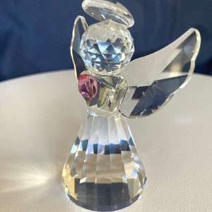 Crystal Angel With Heart - Etsy