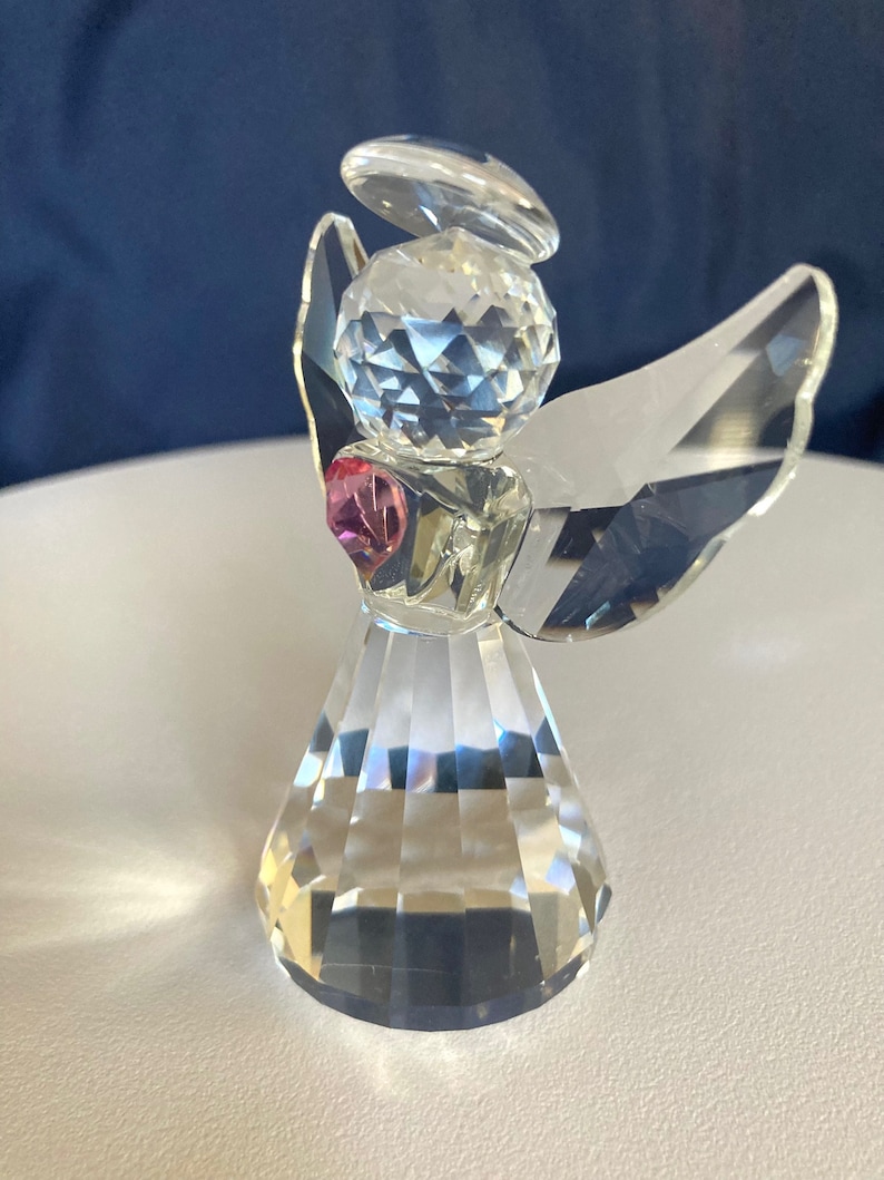 Crystal Angel With Heart - Etsy