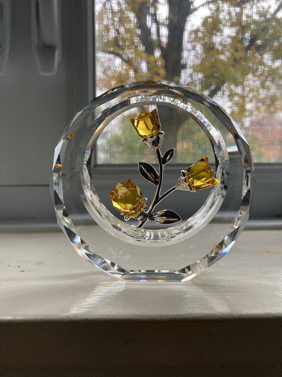 Crystal Rose Yellow - Etsy