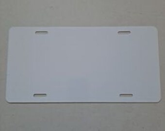 Blank License Plate | Etsy