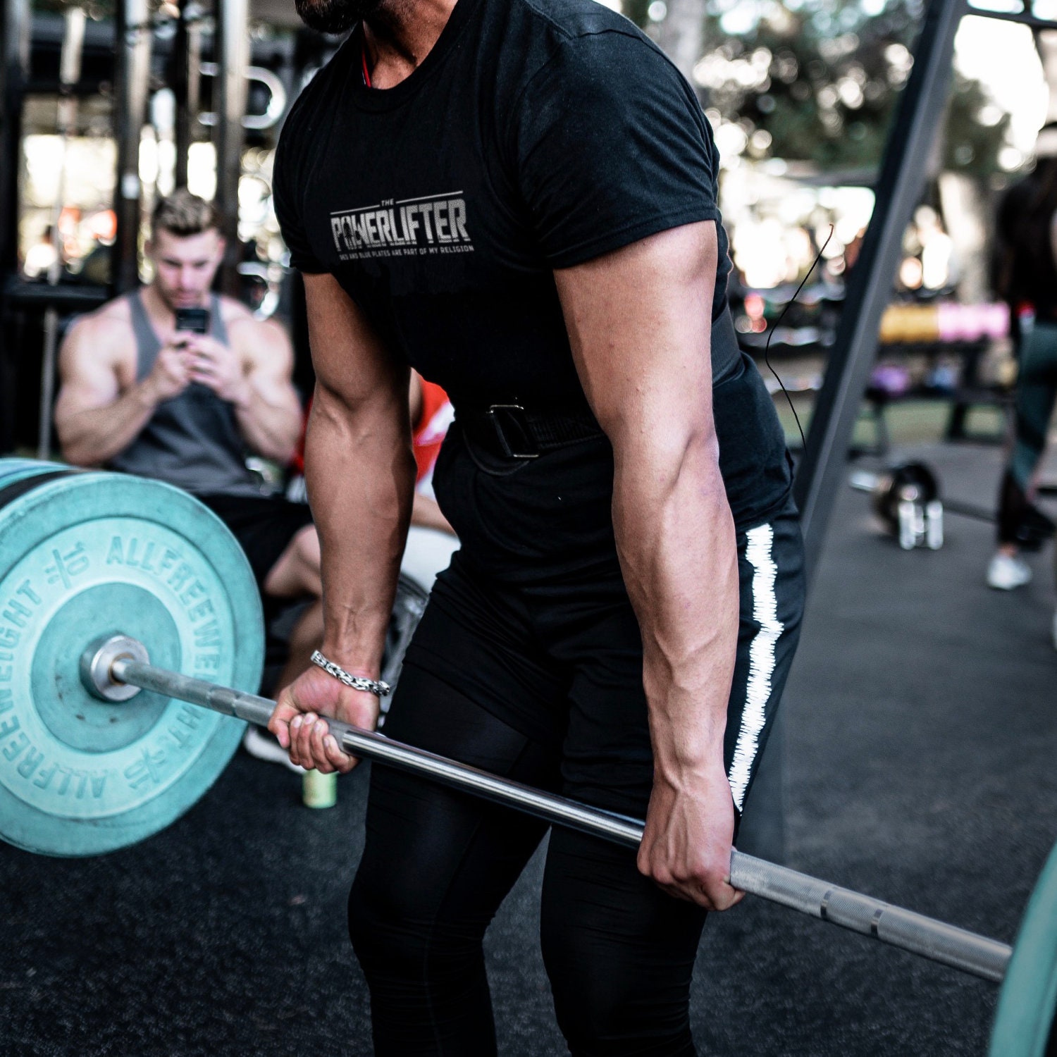 Powerlifter HIM Mandalorian Shirt, Funny Workout Shirt, Bodybuilding T ...
