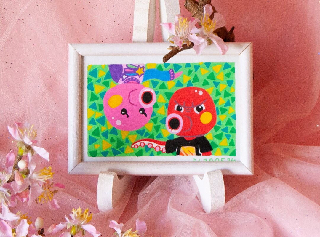 Octopus Love Original Posca Drawing - Etsy