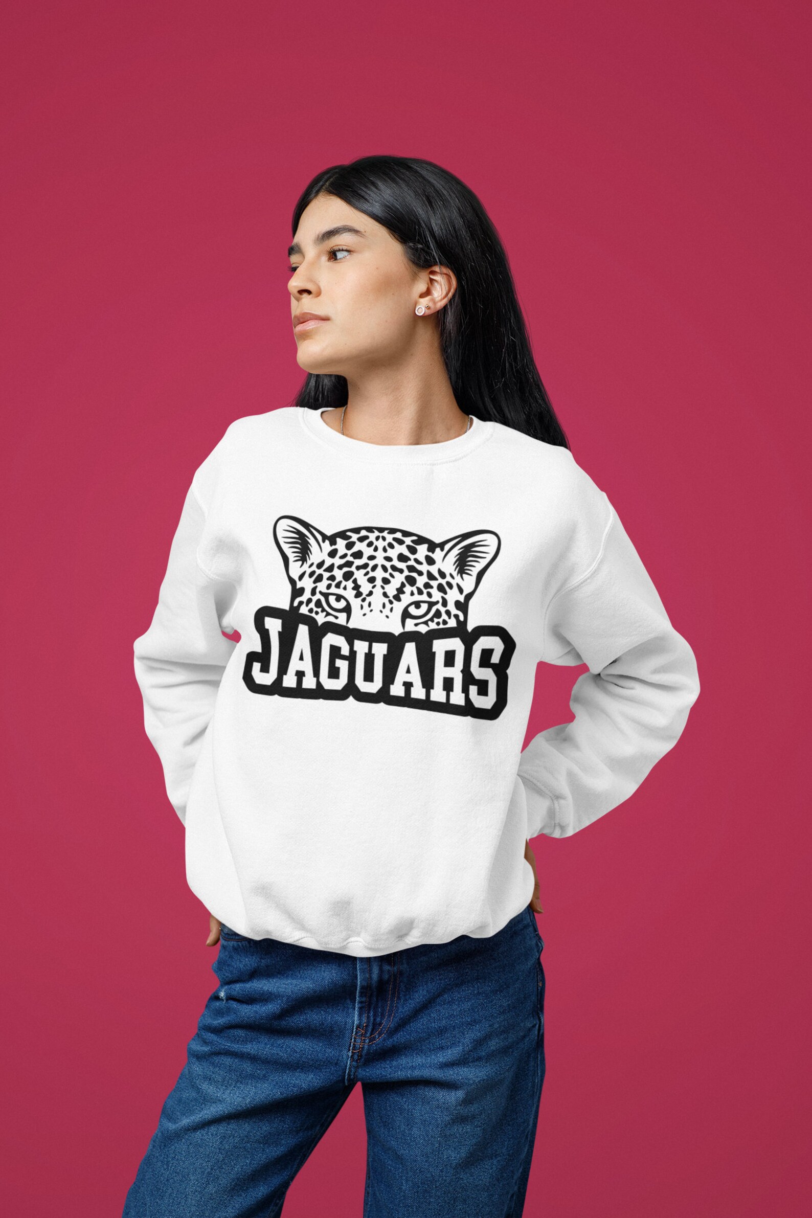 Jaguars Head SVG Cut Files for Cricut School Mascot - Etsy Australia