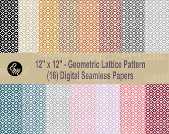 Lattice Pattern - Etsy