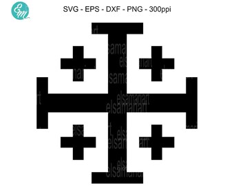 Jerusalem Cross - Etsy