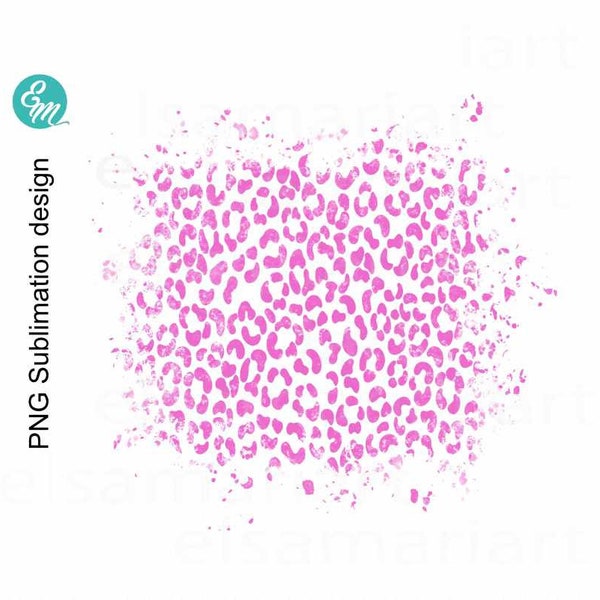 Pink Leopard Print - Etsy