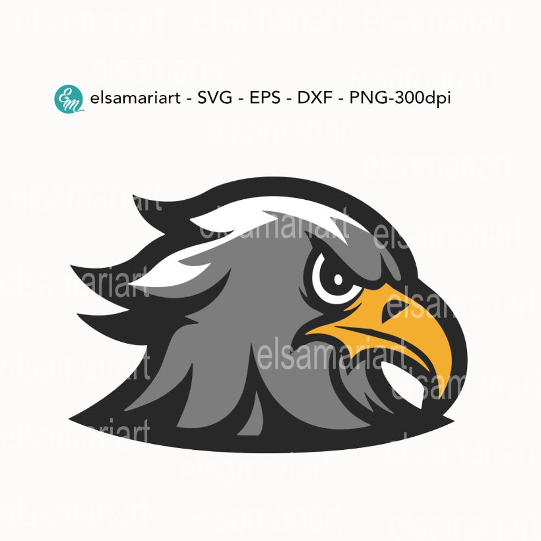 Hawk SVG, Cut Files Cricut, Falcon Svg, Hawk Head Svg, Hawk Clipart ...
