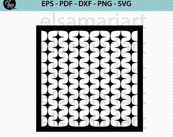 Modern Tile Svg - Etsy