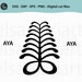 Aya African Adinkra Symbol SVG Cut File Sublimation Designs - Etsy