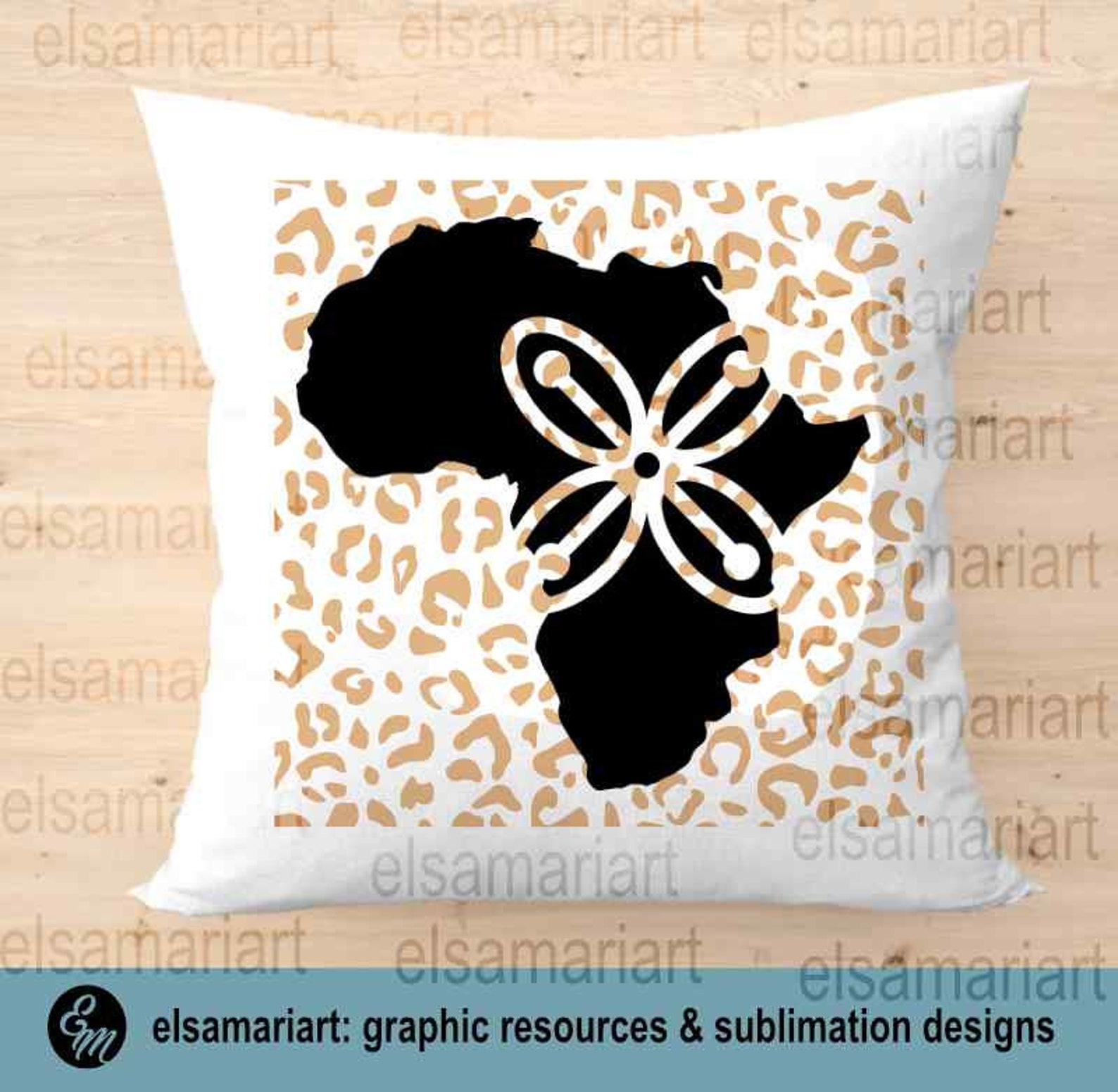 Africa Map Bese Saka Adinkra Symbols SVG Cut Files Sublimation - Etsy