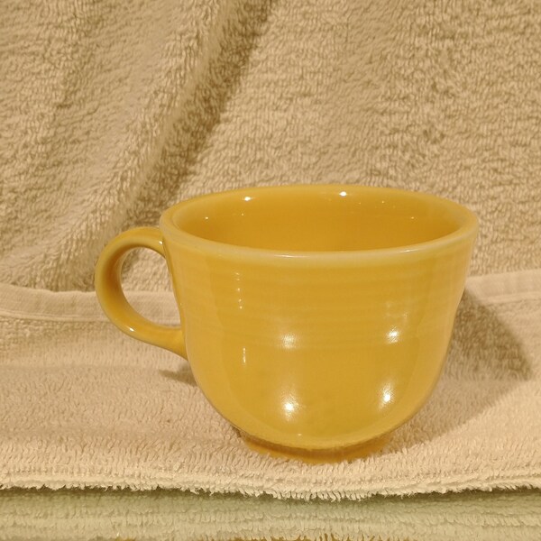 Yellow Tea Cup - Etsy