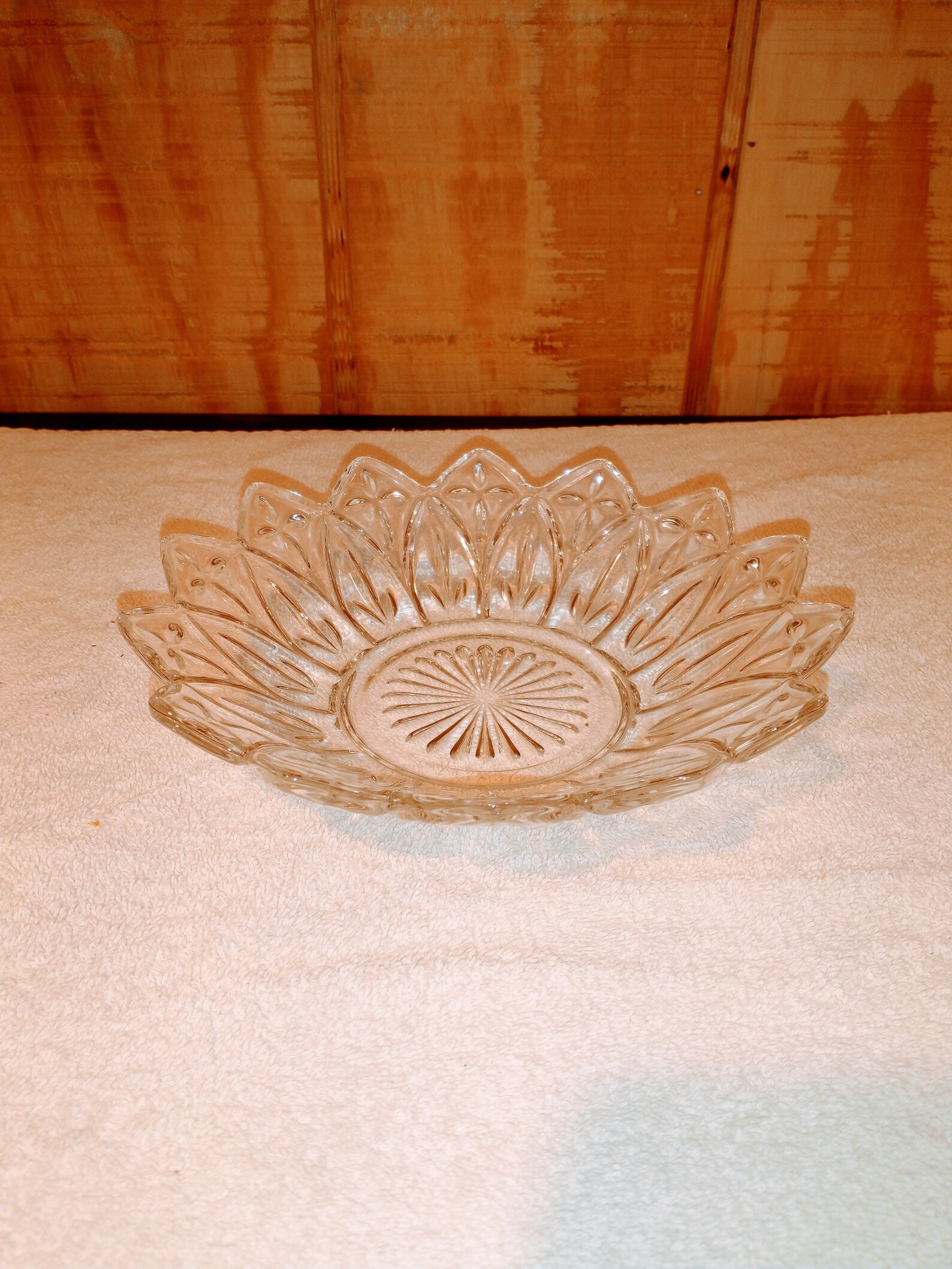 Vintage Federal Glass Petal Pattern 2829 Clear Bowl, 8 1/2 - Etsy