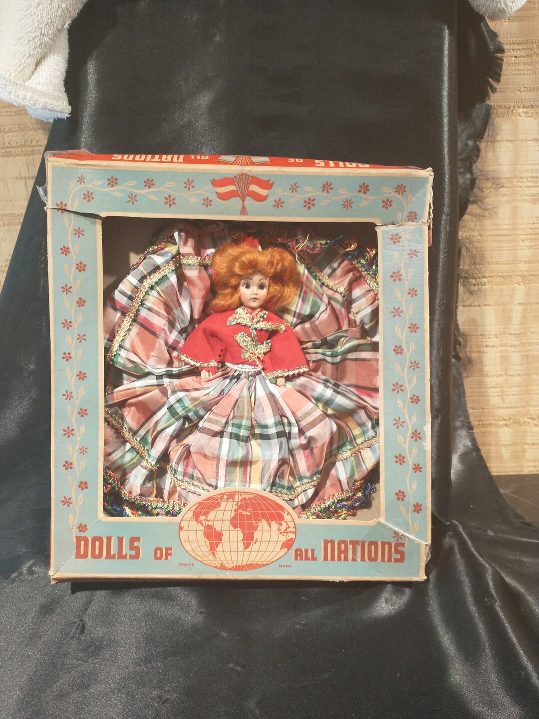 Vtg Scottish Girl Doll #701, Duchess Dolls Corp, 1948, 7 1/2" Doll ...