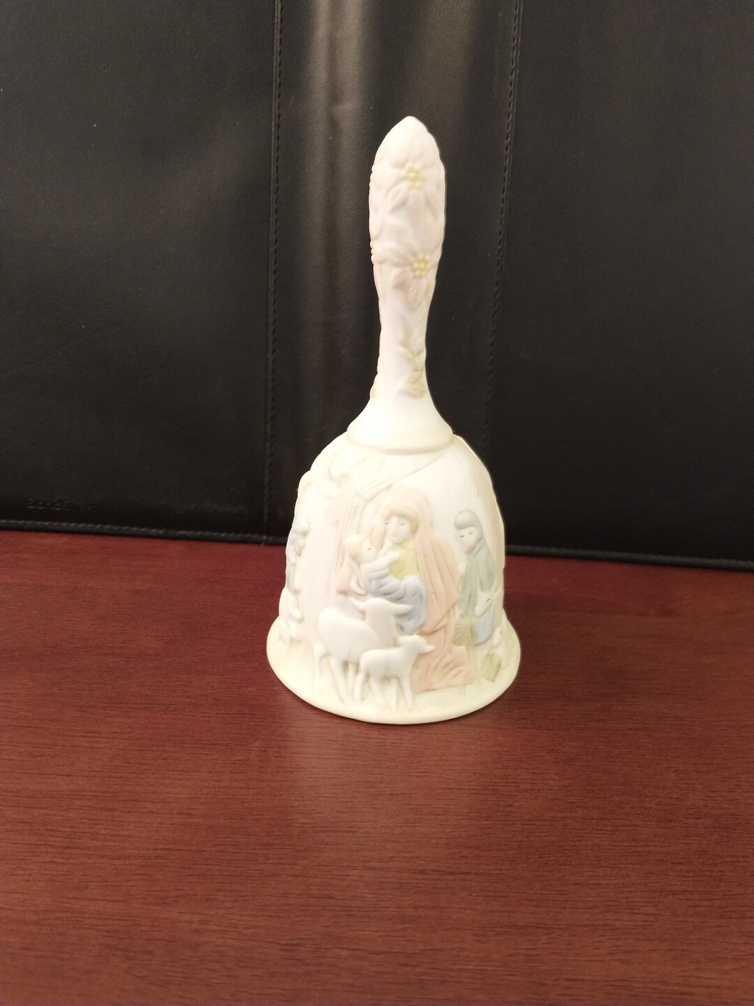 Lefton Nativity Bell, 7", O Come All Ye Faithful, Christopher ...