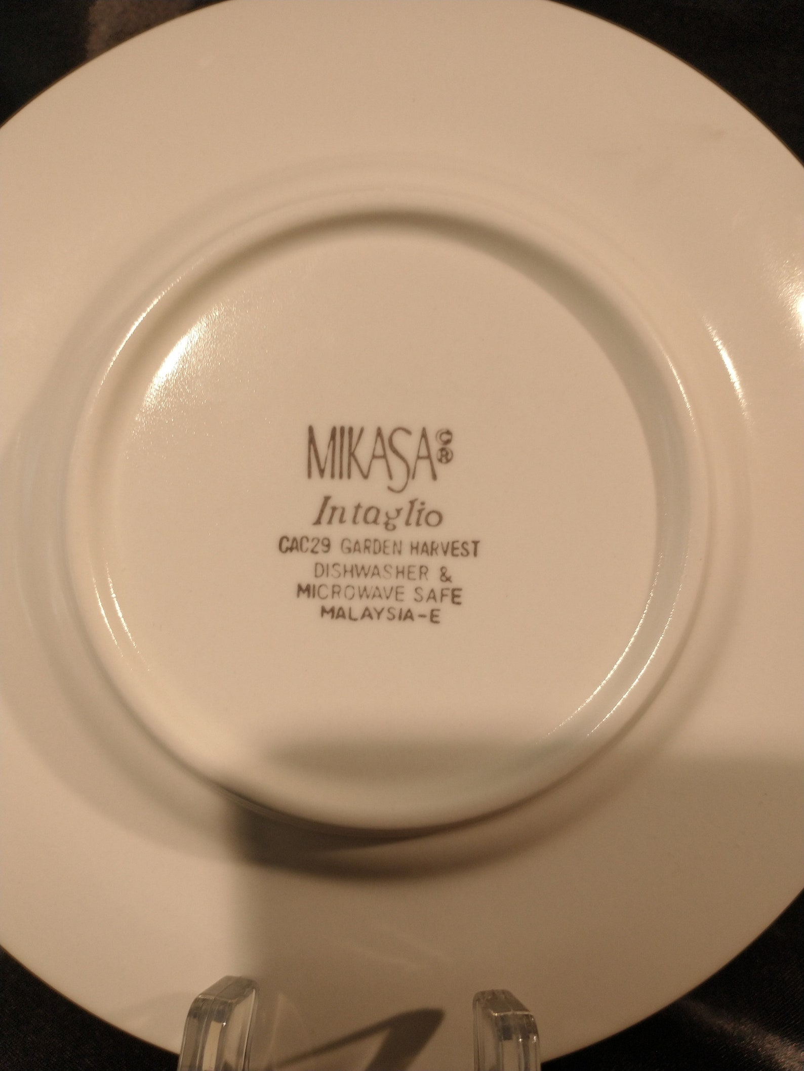 Mikasa Intaglio Garden Harvest CAC 29 Saucer 6 5/8 | Etsy