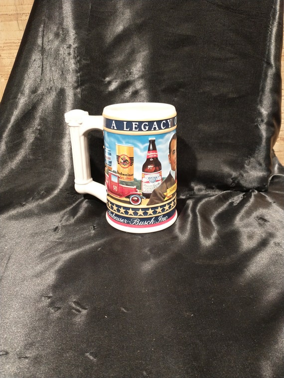 Vtg Anheuser-busch Family Series Stein Adolphus Busch III - Etsy