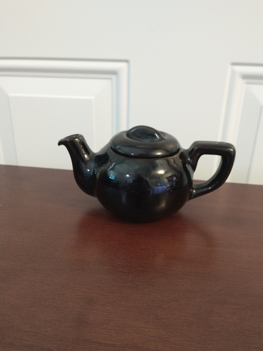 RCA Hamilton Pottery Brown Teapot - Vintage Collectible, Individual ...