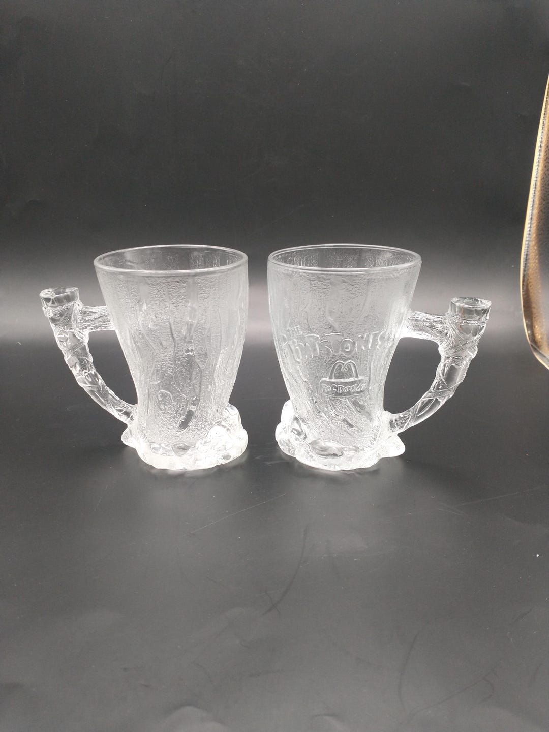 Vintage Mcdonald's Flintstones Mammoth Mugs, SET OF 2, 4 1/2", 8 Fl Oz ...